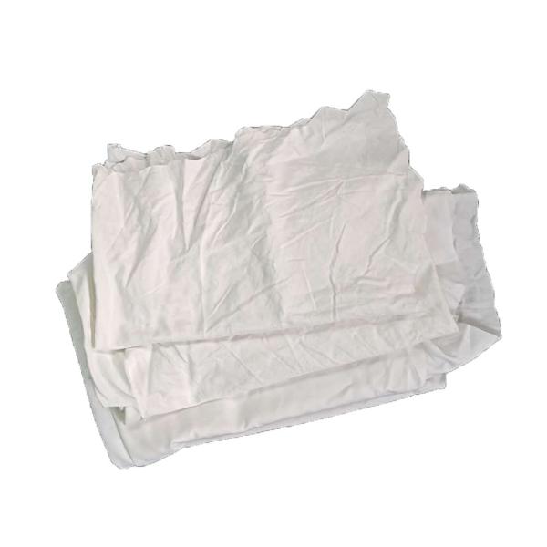 Quality Low Lint 25Kg/Bale 100cm White Cloth Rags for sale