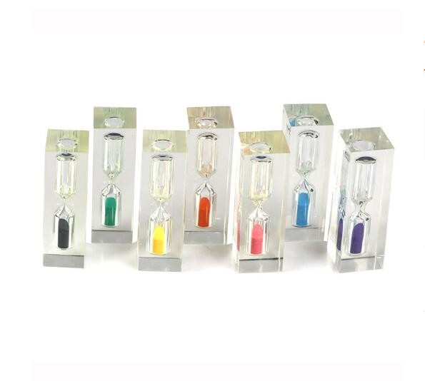 Quality Christmas Acrylic Hourglass one Minute Three Minute Hourglass Sand Timer for sale