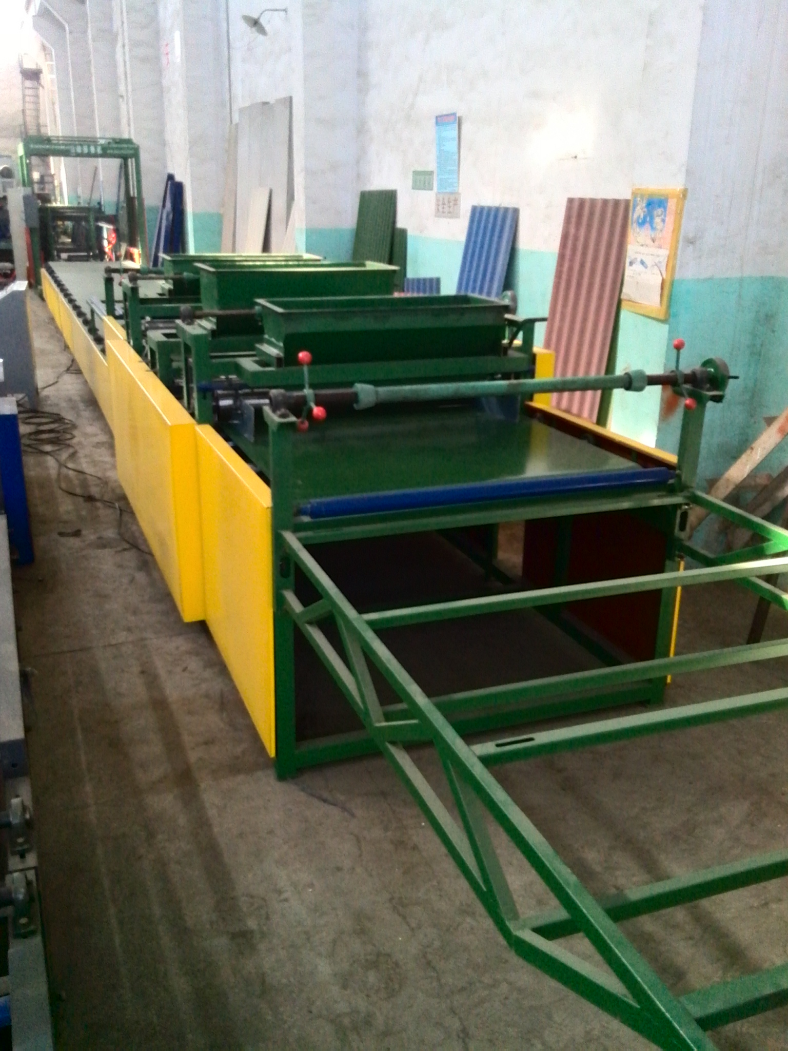 MGO panel forming machine units