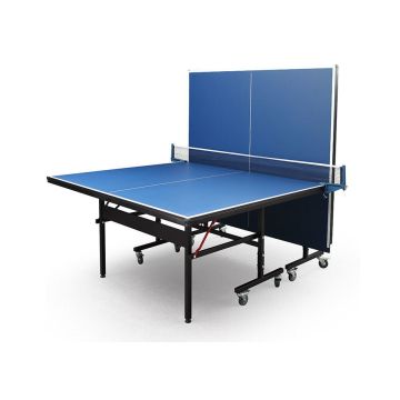Quality Strong Construction Indoor Table Tennis Table Movable With 18mm Table Top for sale