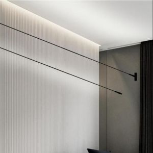 Quality IP20 IP65 Suspended Skyline Linear Light Stainless Steel Black White Wall Washer for sale
