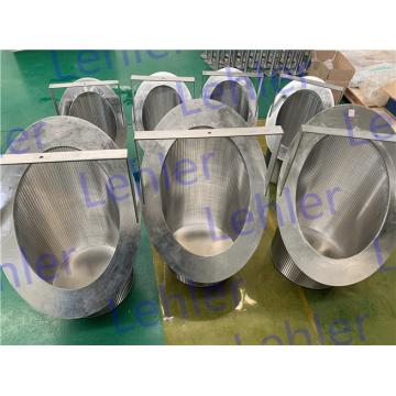 Quality 400 Mesh Wedge Wire Screen 45 Degree Angle For Basket Filter Waste Water for sale