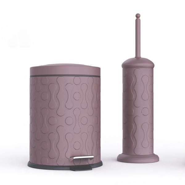 Quality Convenient Rolling Cover Foot Pedal Bin Stainless Steel Trash Can for Neat and for sale