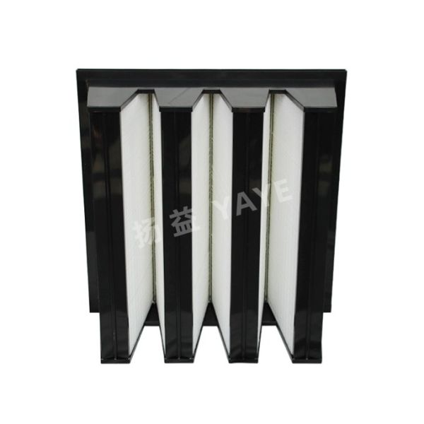 Quality Sub High Efficiency Air Filter H11 V Type Air Filter Low Resistance Plastic for sale