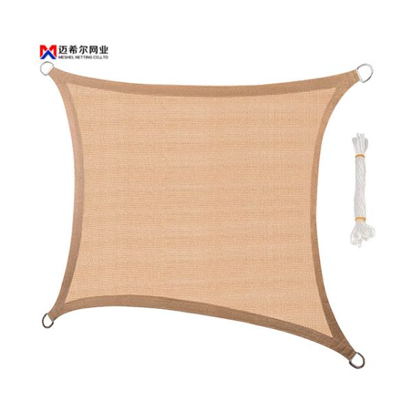 Quality Yard Wind Polyethylene HDPE Shade Sail Fabric 180gsm Outdoorsewing Machine for sale