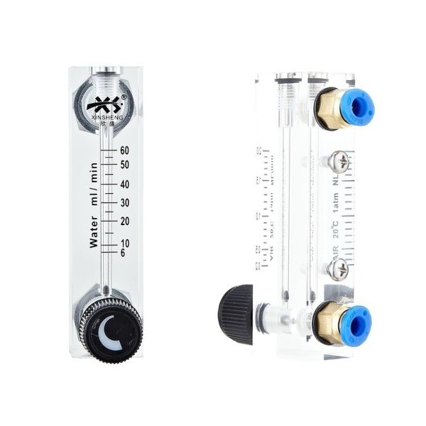 Quality Water and Air Flowmeter 1/4 inch to 1 inch LZM Series Acrylic Panel with ± 4% Accuracy for sale
