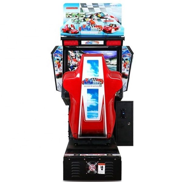 Quality Reliable 32LCD Racing Car Game Machine Speed Racer Arcade Machine 250W for sale