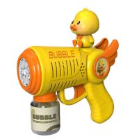 Quality Unisex Fully Automatic 10 Hole Electric Bubble Blowing Toy for Children Cartoon for sale