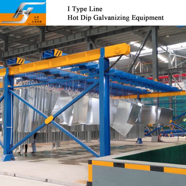 Quality I Type Hot Dip Galvanizing Equipment Production Line for sale