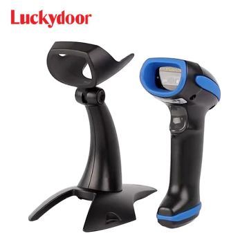 Quality Handheld Portable Wired Wireless 1D Bar Code Reader 2D QR Barcode Scanner For for sale