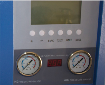 T-1600 Nitrogen Generator operational view demonstrating tire inflation application