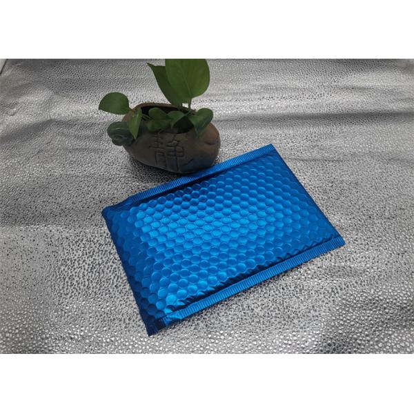 Quality Blue Padded Bubble Mail Bag , Aluminum Bubble Mailing Bag for sale