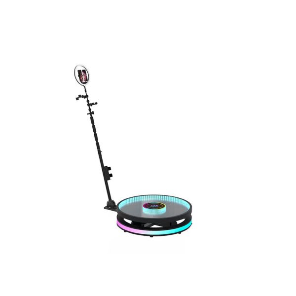 Quality 360 Degree Selfie Booth Automatic Spinner Video Booth Less Noisy All Angles for sale