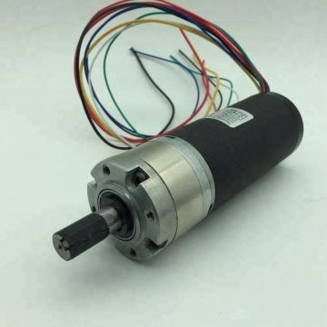 Quality 42mm Brushless Dc Planetary Gearbox BLDC Micro Motor With Power-off Brakes for sale
