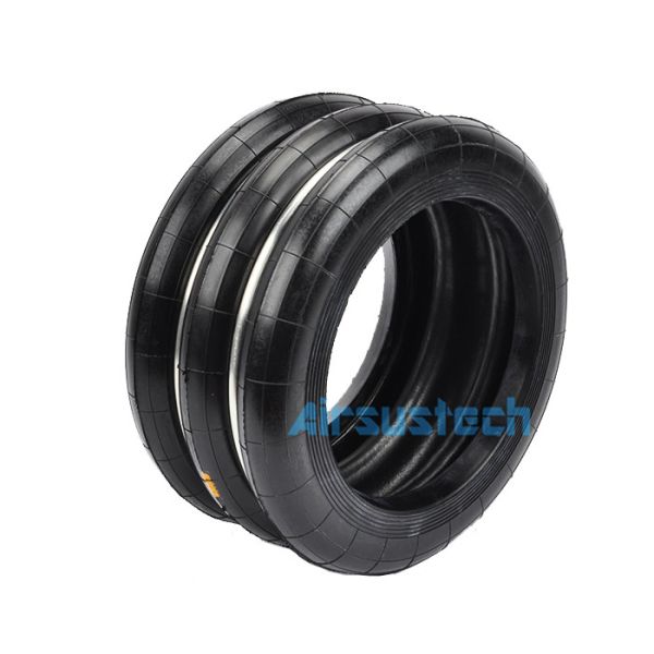 Quality Yokohama S-300-3R Rubber Air Spring 3 Convolutions Seamless Air Shocks for sale