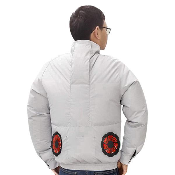 Quality 4XL Knitted Air Conditioned Shirts Breathable Ac Cooling Jacket for sale