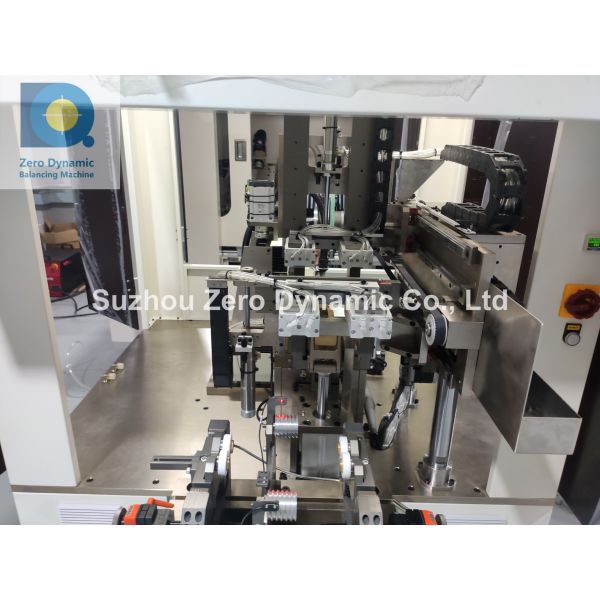 Quality Two Station Water Pump Motor Rotor Automatic Balancing Machine, Customized for sale
