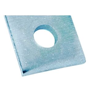 Quality M6 M10 Carbon steel Galvanized washer Customized Zinc Plating white Blue square for sale