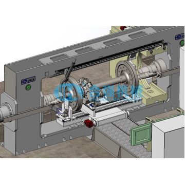Quality CNC Horizontal Wheel Press Machine 300 Tons With Preassembly Stand for sale