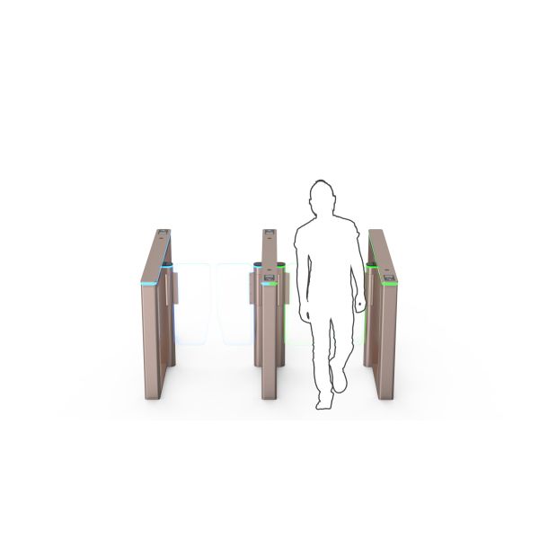 Quality Stainless Steel 304 Speed Gate Turnstile Face Recognition Access Control for sale