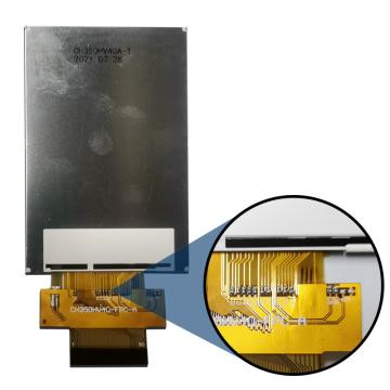 Quality Mcu Spi 3.5in Tft Lcd Display Module 280cd/m2 Dot Matrix Tft Screen for sale
