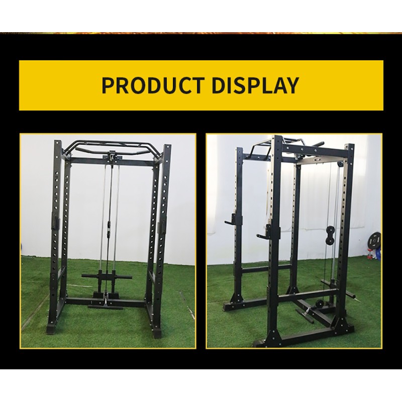 Heavy Duty Exercise Fitness Workout Gym Basic Equipment Adjustable Strength Half Rack