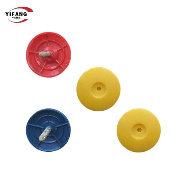 Quality PE PP Plastic Round Cap Roofing Nails With Umbrella Head 1'' Width for sale