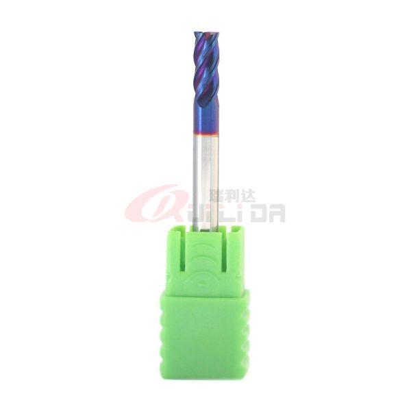 Quality HRC65 Solid Carbide Corner Radius End Mill 4R0.2 4 Flutes Corner Rounding Tools for sale