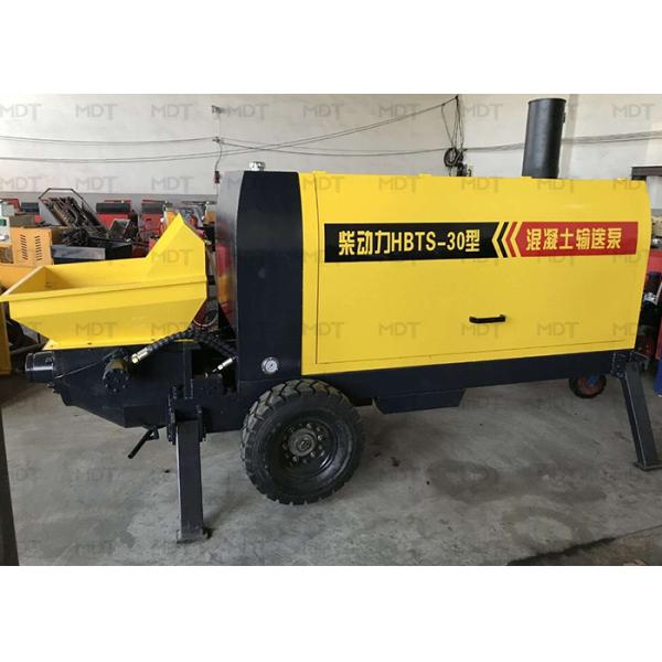 Quality MDT-30 Small Shotcrete Machine Trailer Mounted Concrete Pump for sale