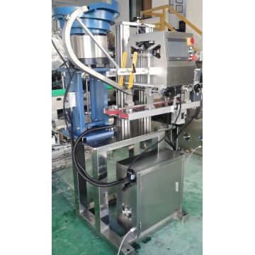 Quality 1PH Plastic Shampoo Bottle Linear Automatic Capping Machine Adjuatable 450KG for sale
