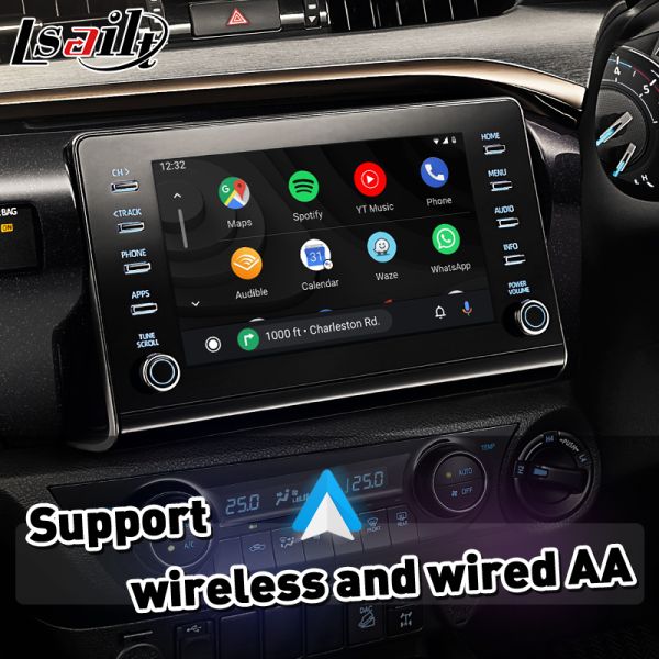 Quality Lsailt Wireless Android Auto Carplay Interface for 2019-Present Toyota Hilux for sale
