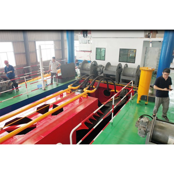 Quality 14m Dredging Depth Cummins Marine Engine Diesel Engine Small Dredger Machine For for sale