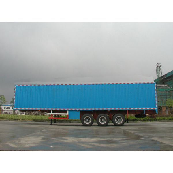 Quality High Strength Steel Van Semi Trailer for sale