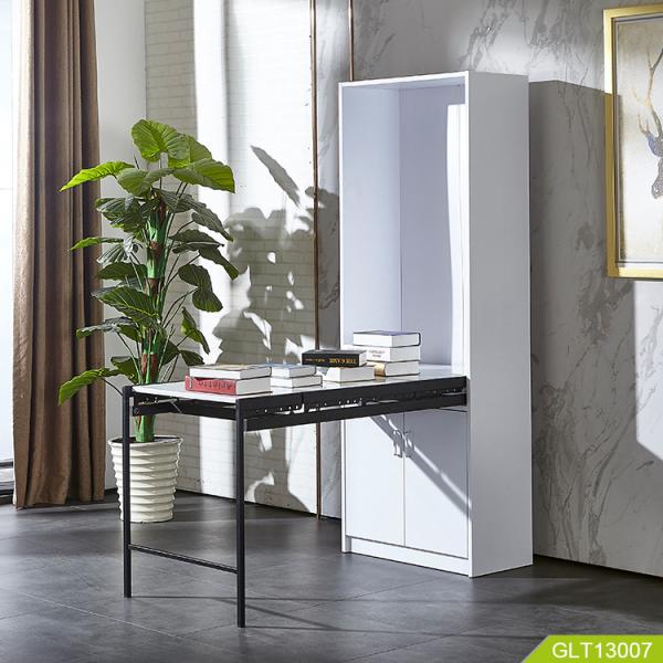 Quality KD Packaging 191cm Henight Cabinet Wooden Folding Dining Tables for sale