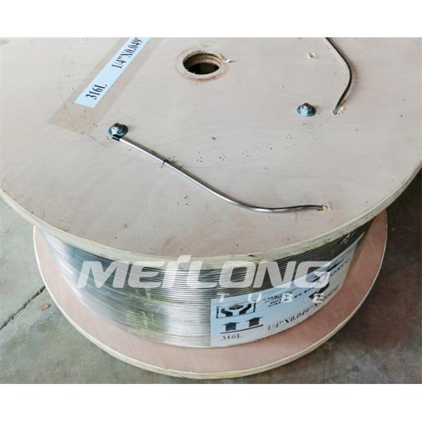 Quality Duplex 2205 Stainless Steel Coiled Tubing 10000Psi Stainless Steel Capillary for sale