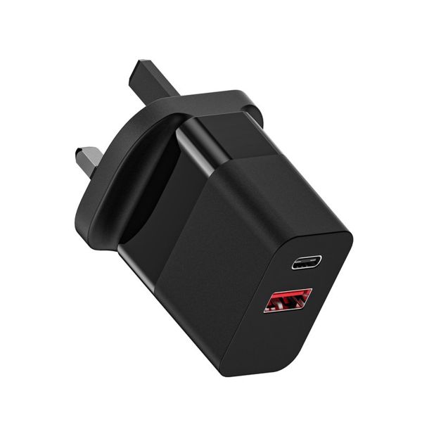 Quality Dual Port Fast Charging Type C Wall Plug Adapter 25W for Samsung Galaxy for sale