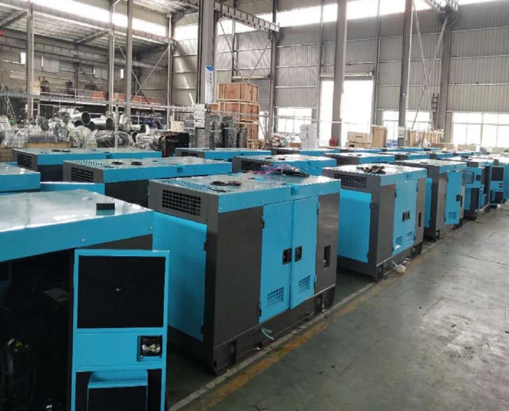 6kw Natural Gas Generator Sets 4-Cylinder Water Cooled Portable Genset