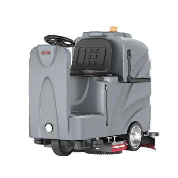 Quality Electric Concrete Floor Cleaner Machine Heavy Duty Battery Powered OEM for sale
