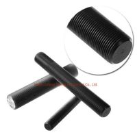 Quality carbon steel black oxide grade 8.8 din stud bolt nut and bolt for sale