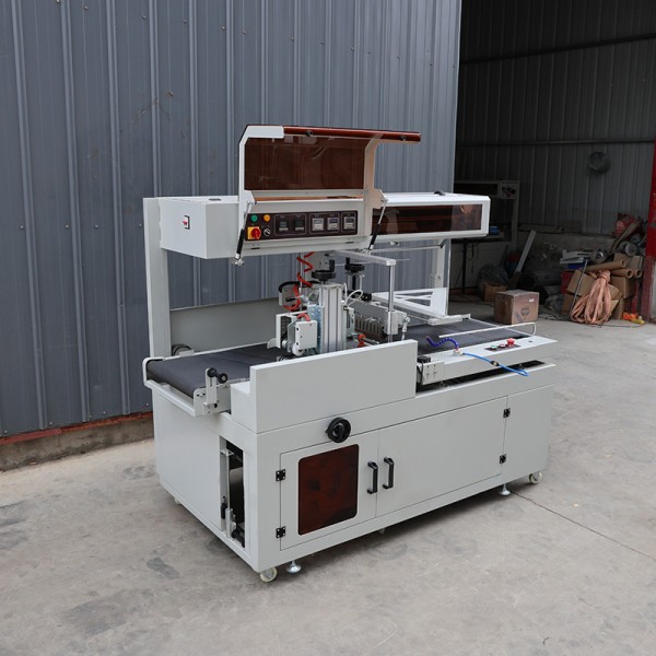Quality POF / PE Heat Shrink Film Packaging Machine Customized For Stainless Steel Products for sale