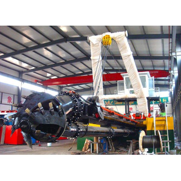 Quality Diesel Cutter Head Can Replaced Sand Suction Dredger for sale
