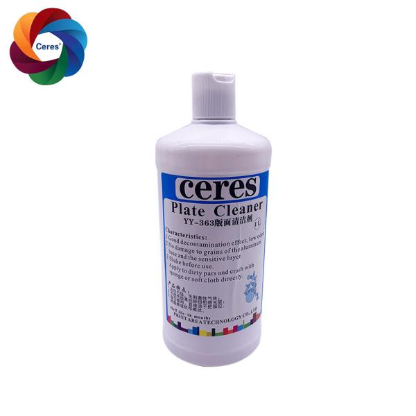 Quality High Concentration Offset Plate Cleaner Offset Printing YY 363 for sale