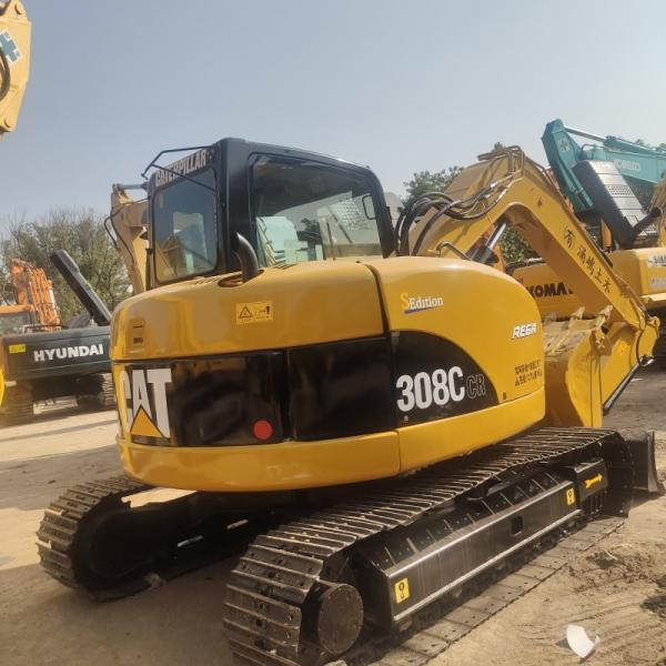 Quality 8 Ton Mini Excavator, Used Cat 308C , Road Construction Machinery for sale