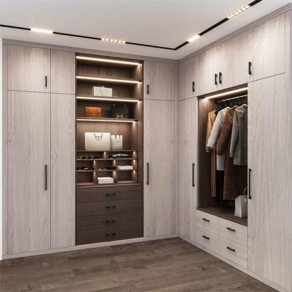 Quality Modern LED Light Free Standing Bathroom Wardrobe Cabinet OEM ODM for sale