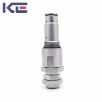 Quality Stainless Steel Hyd Pressure Relief Valve PC200-5 Excavator Hydraulic Pump Parts for sale