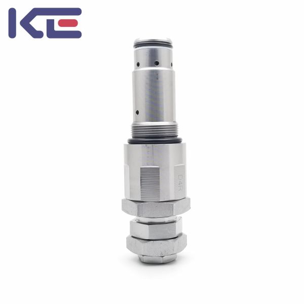 Quality Stainless Steel Hyd Pressure Relief Valve PC200-5 Excavator Hydraulic Pump Parts for sale