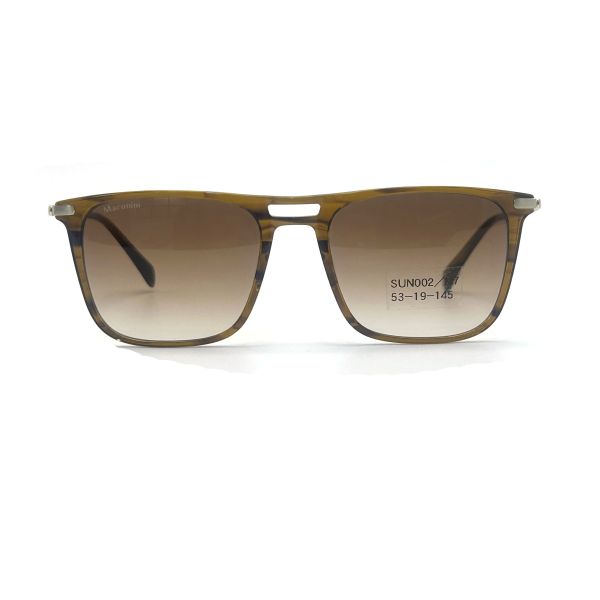 Quality SUN002 Acetate Frame Sunglasses with high elasticity stainless steel temples for sale