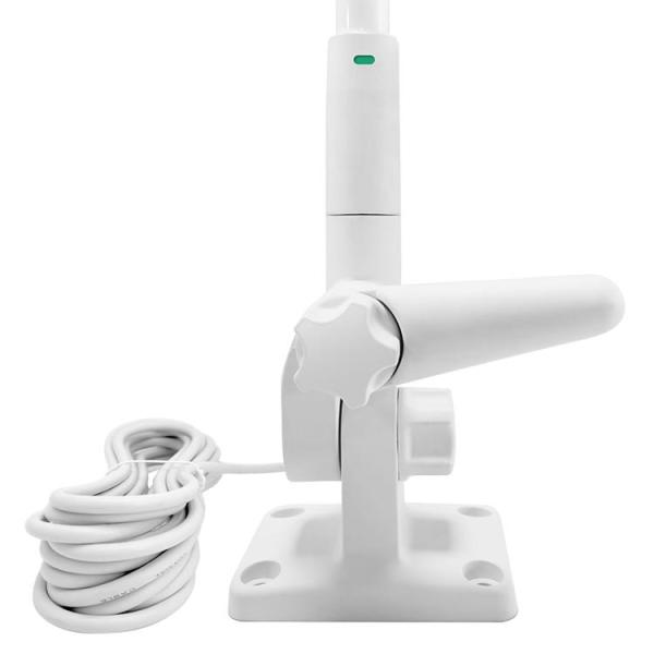 Quality 156MHz 50Ohm Omni Directional VHF Marine Antenna Ratchet Mount 60c2103 for sale