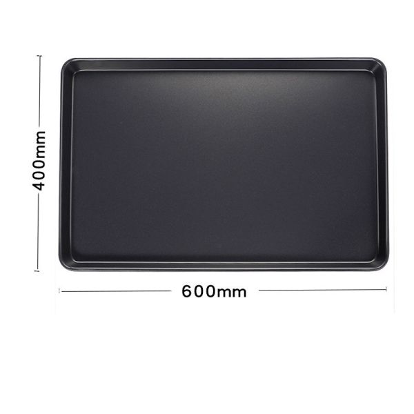 Quality Convenient Carbon Steel Square Baking Pan Tray For Kitchen Appliance cookie for sale