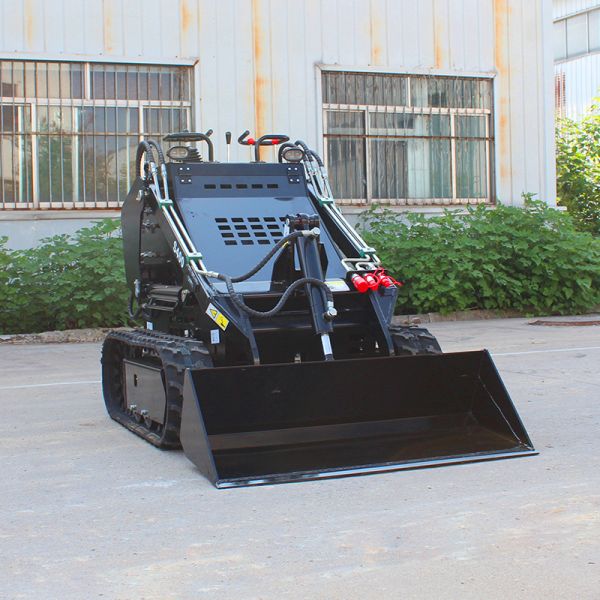 Quality CE Skid Steer Loader Gasoline Tracked Mini Front End Skid Steer Loader With for sale